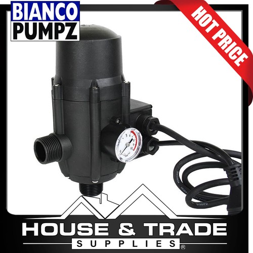 BIANCO PUMPZ Pump Controller Auto Restart Adjustable 1.5-3 Bar 1.1kw ...