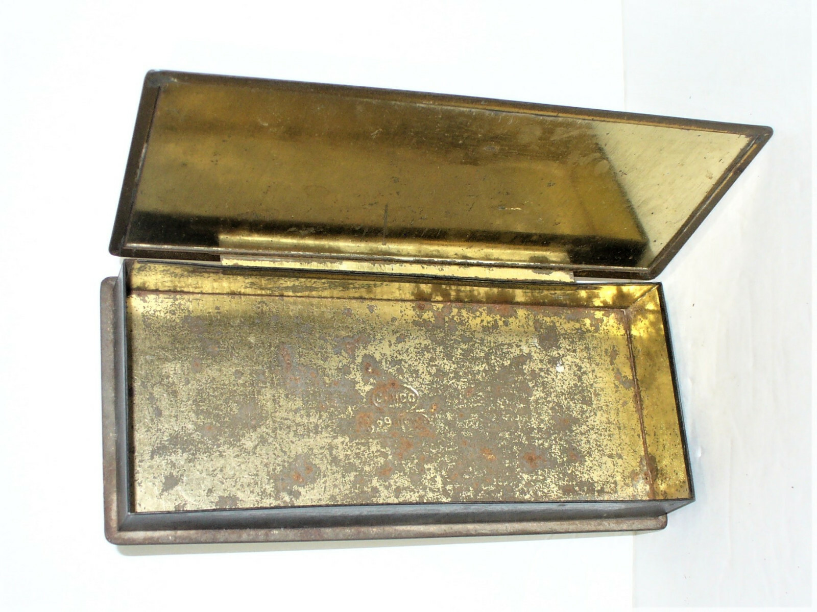 GLORIA SWANSON 1922 Canco Beautebox rectangular tin box, Silent film ...