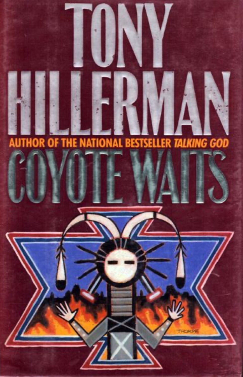 Joe Leaphorn and Jim Chee Novel Ser:Coyote Waits by Tony Hillerman ...