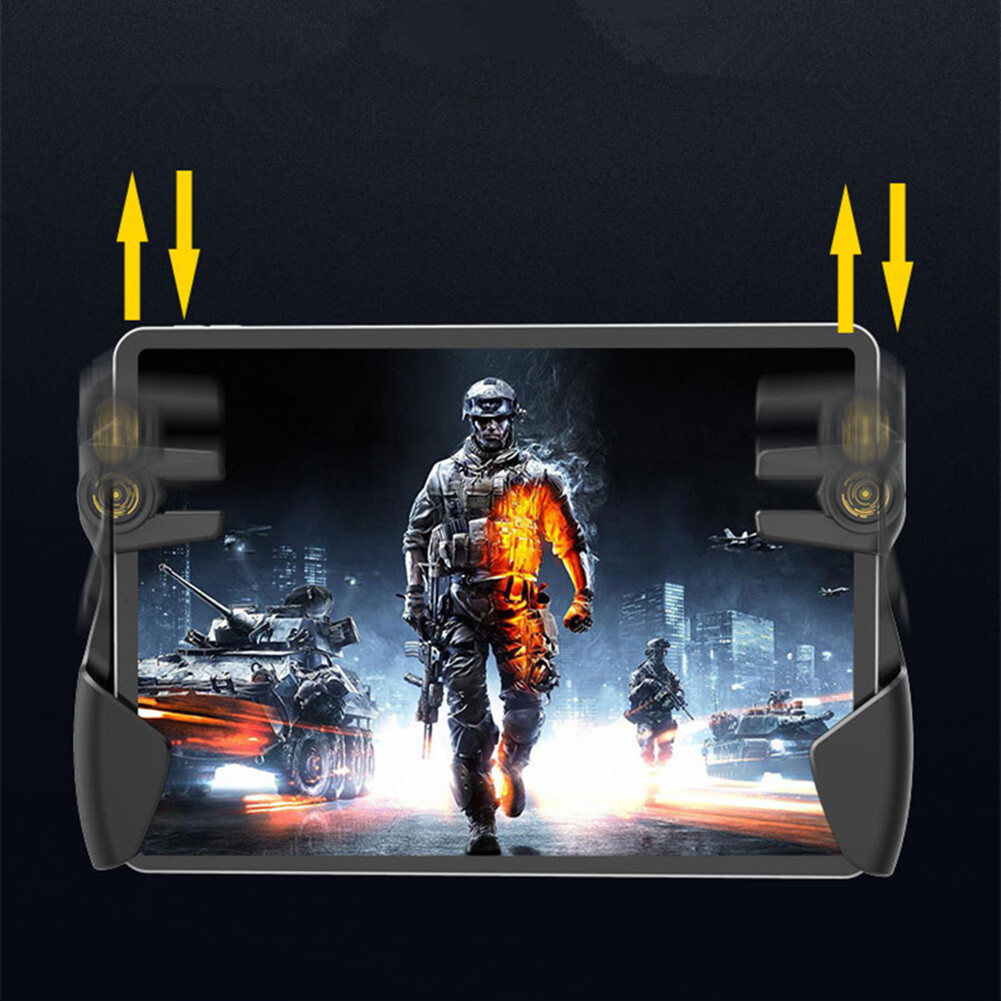 Six Fingers Aim Button Shooter Gamepad Trigger For iPad Mobile PUBG ...