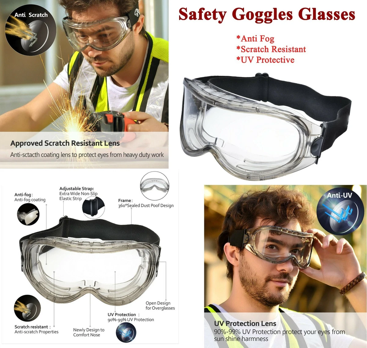 Safety Glasses Uv Protection