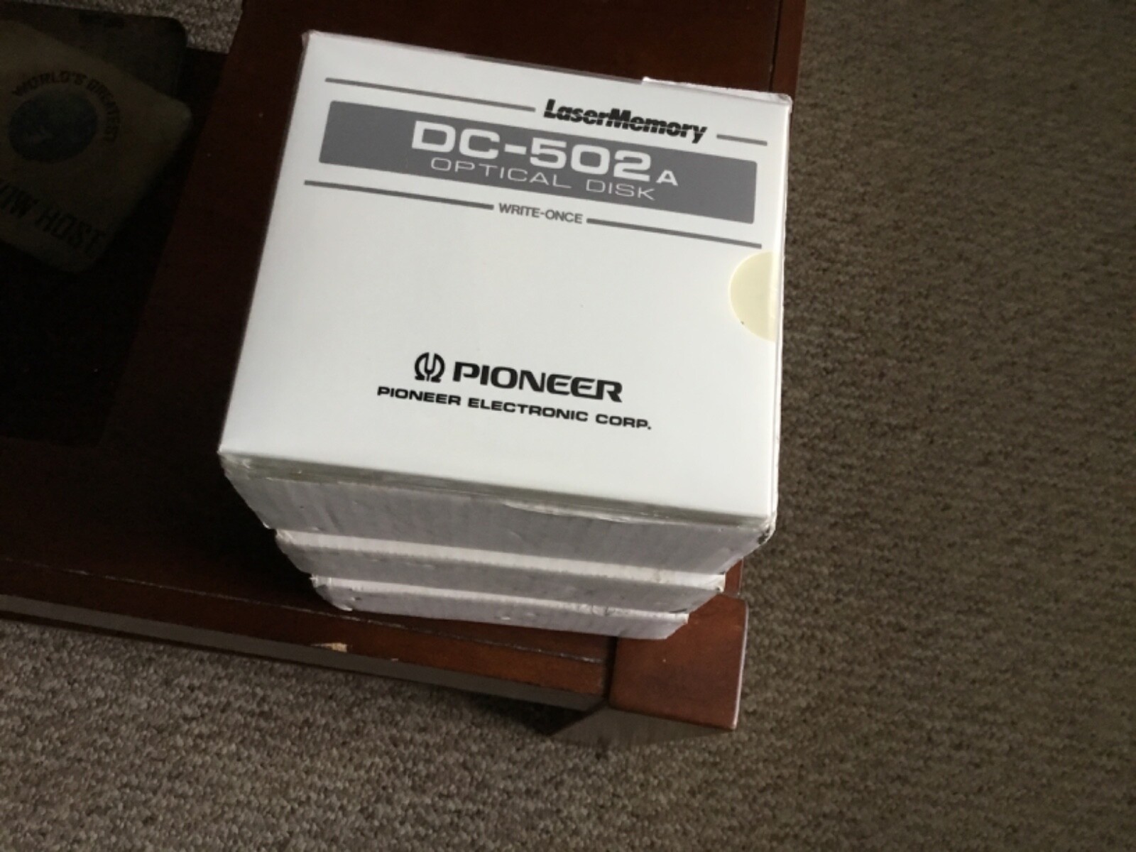 New lot of 5 Pioneer DC502A Magneto Optical Disk Laser Memory Disks | eBay