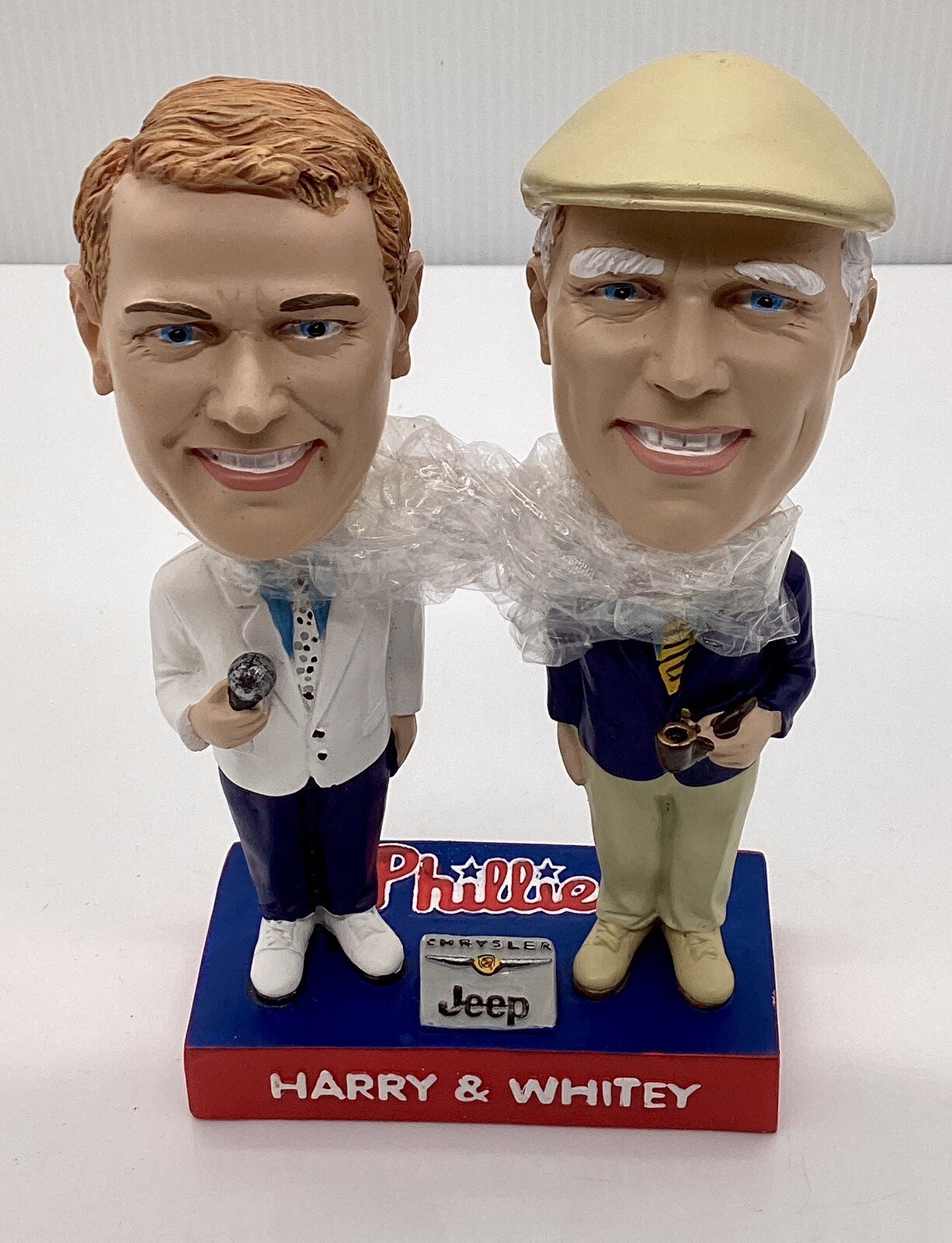 VTG Harry And Whitey Phillies Bobblehead Harry Kalas Richie Ashburn ...