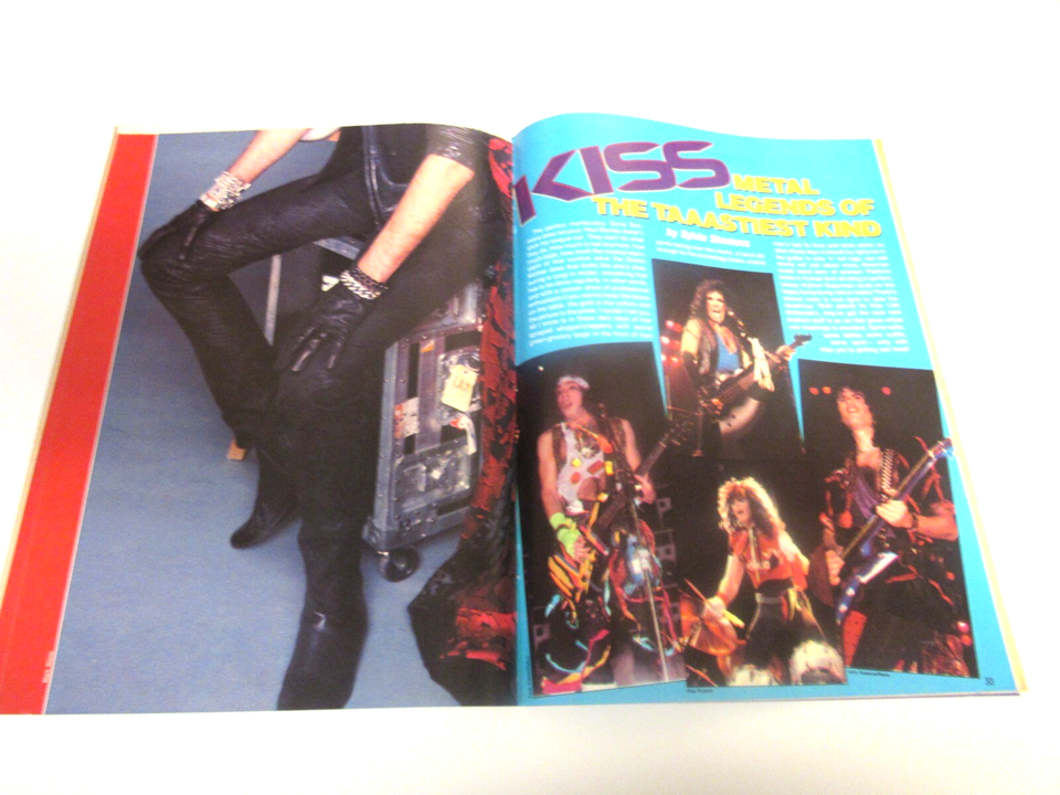 1987 Creem Collector's Series KISS Magazine with Poster and Pin-Ups | eBay
