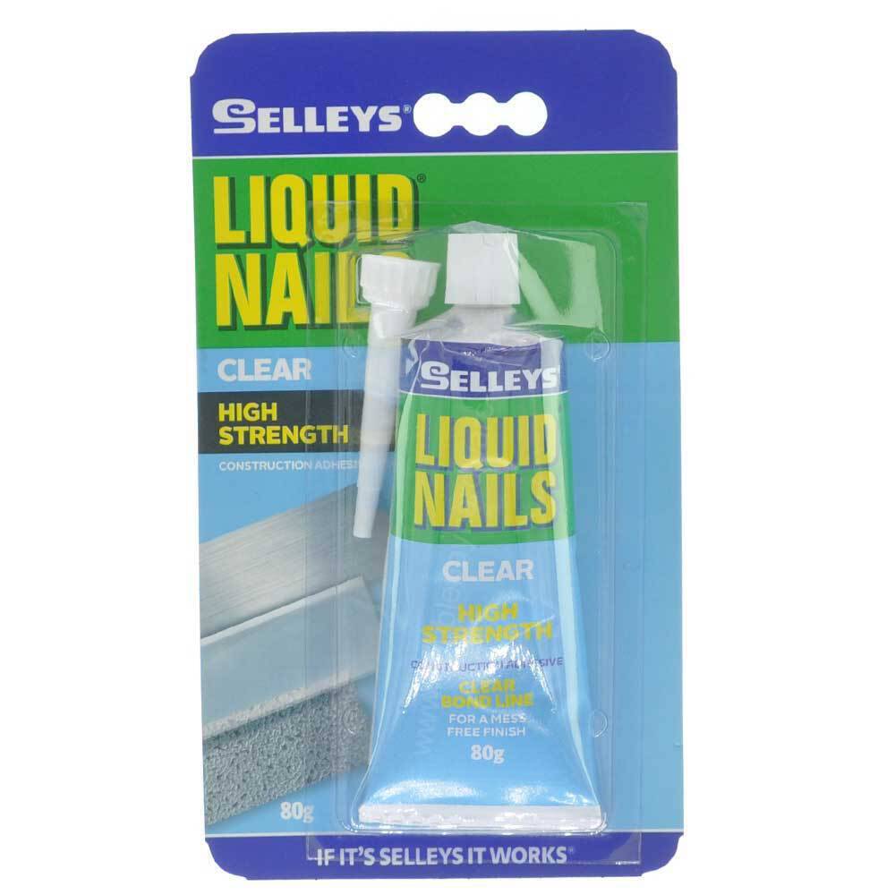 SELLEYS Liquid Nails Clear High Strength Construction Adhesive 80g ...