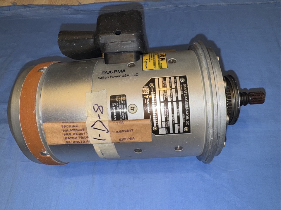 23078-029 Aircraft Starter Generator Safran Power DC 28V New with ...