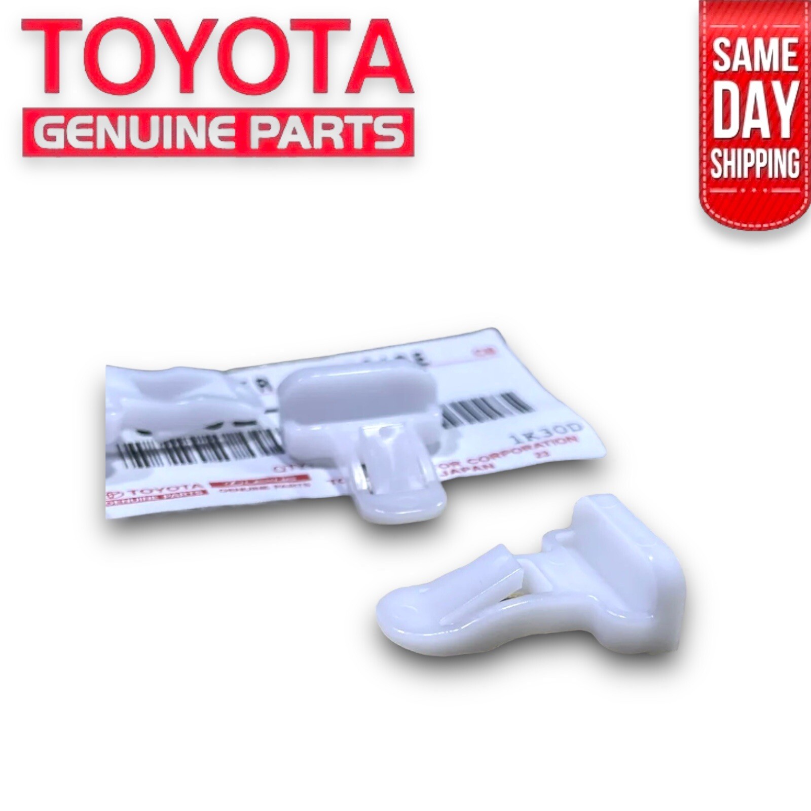 13 - 22 TOYOTA RAV4 REAR BUMPER COVER TRIM GUARD RETAINER WHITE CLIPS ...