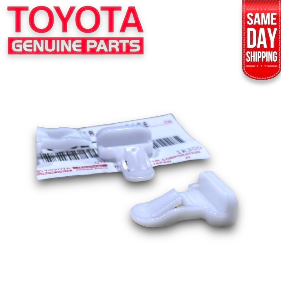 13 - 22 TOYOTA RAV4 REAR BUMPER COVER TRIM GUARD RETAINER WHITE CLIPS ...