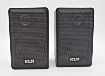 KLH 970A Vintage 40W 3-Way Bookshelf Speakers - Indoor/Outdoor 48331970005| eBay