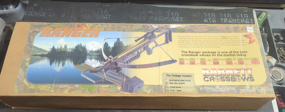 New Barnett Ranger Crossbow Kit With Scope 62332 | eBay