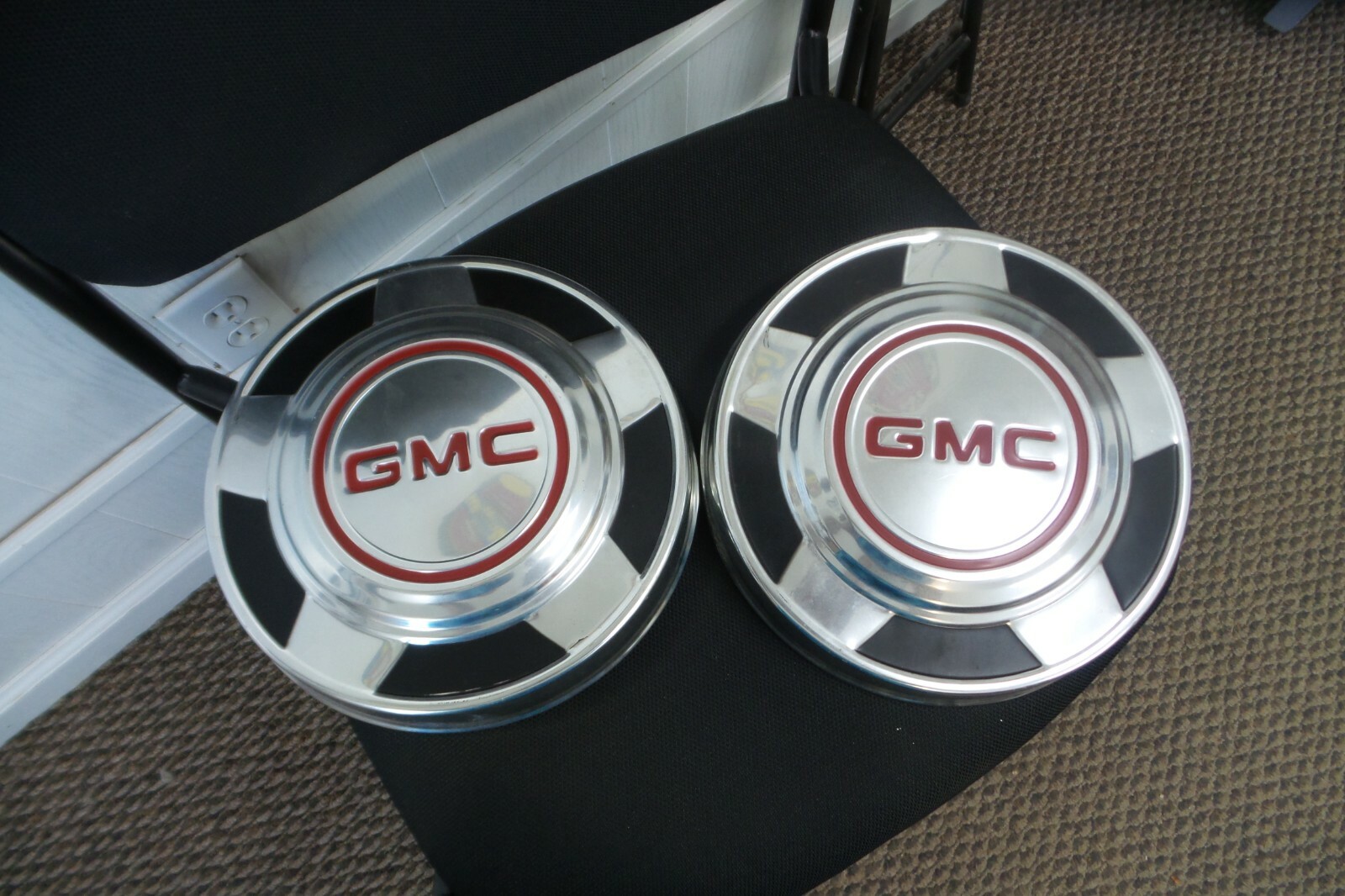 GMC Truck C10 K10 1/2 TON Dog Dish Hubcaps Wheel Covers 10 3/4 ...