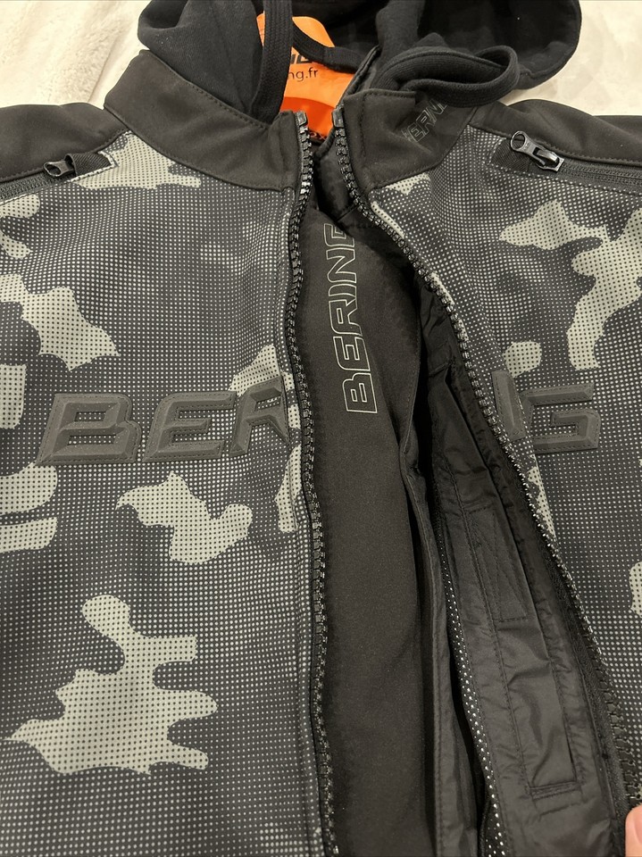 Bering Drift Jacket Black/Camo 2XL | eBay