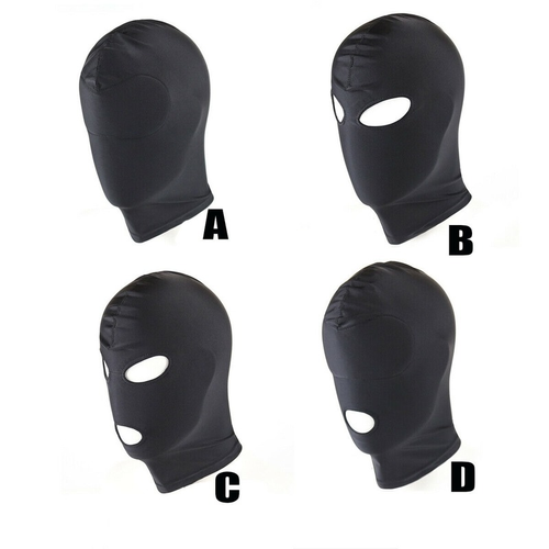 Spandex Kopfmaske Fetisch Maske Mundöffnung Augeffnung Kostüm Masken ...