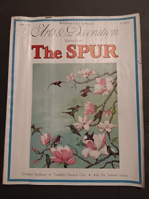 JUNE 1941 ARTS & DECORATION - THE SPUR VINTAGE MAGAZINE ADS | eBay