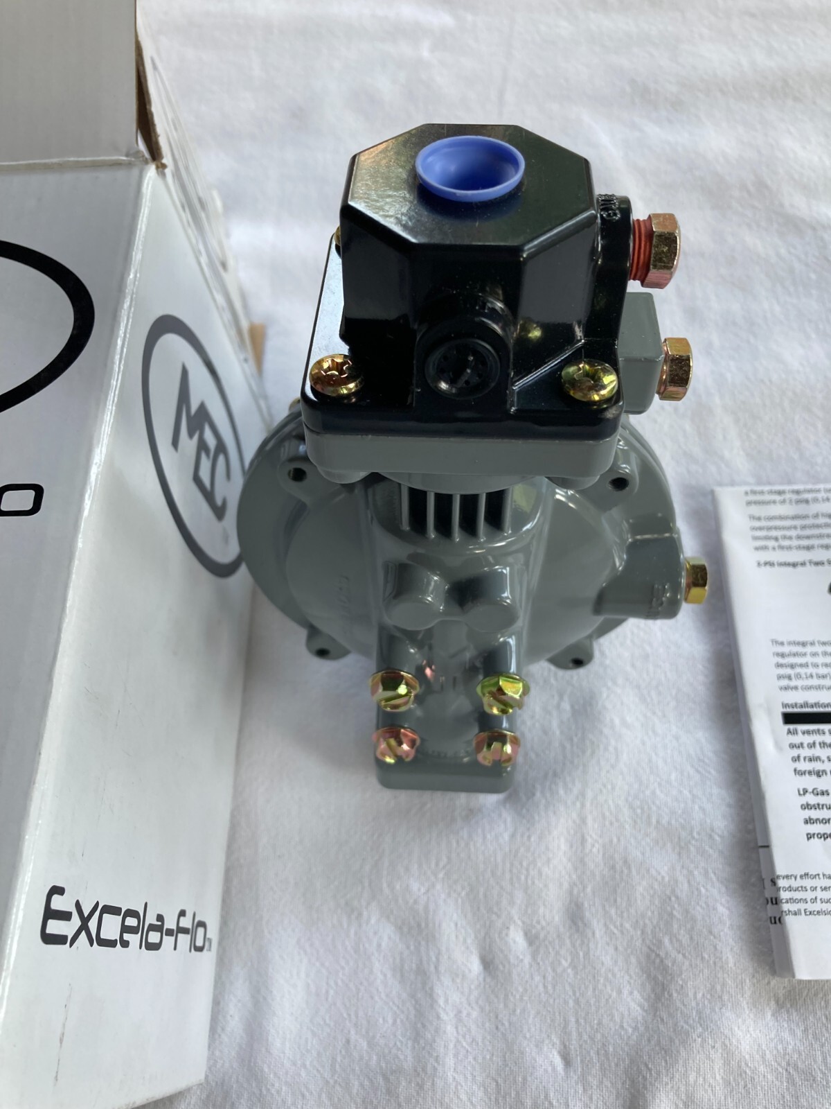 Marshall MEGR-1232-BBF 250 PSIG 2 Stage Integral Regulator - Grey for ...