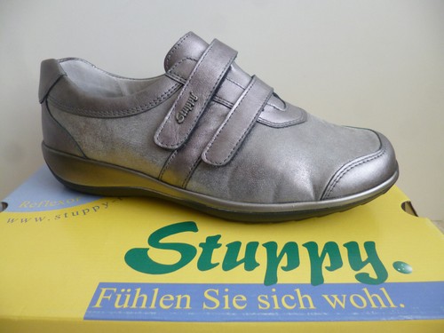 Stuppy Slipper Half Shoes Sneakers Sports Shoes Gray Leather 9972649 | eBay