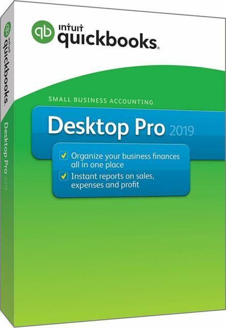 Intuit QuickBooks Desktop Pro 2019 with 90 Days Free Support for sale ...