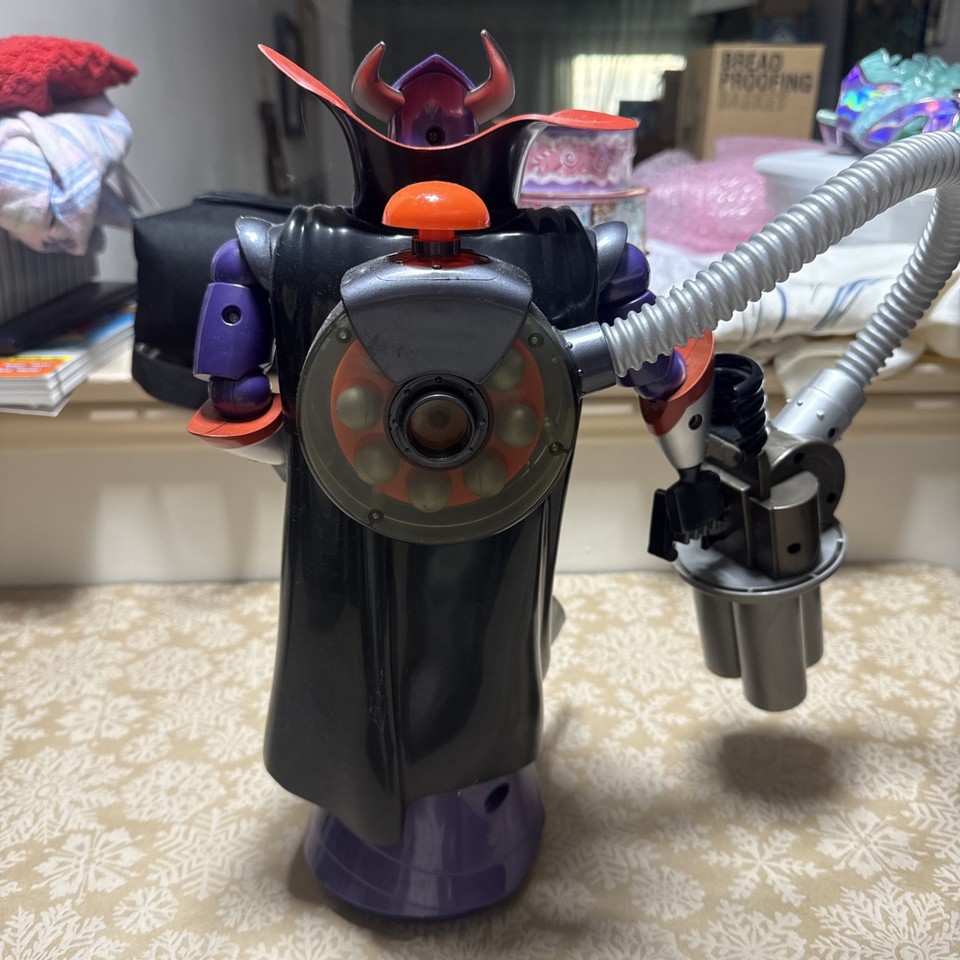 Disney Pixar Toy Story Evil Emperor Zurg Talking Light Up 15" Figure ...
