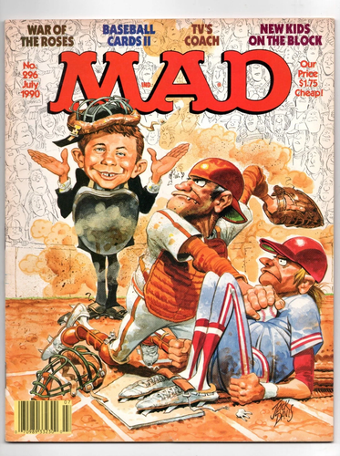 MAD MAGAZINE #296 - July 1990, EC PUBLICATIONS - New Kids on the Block ...