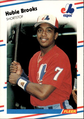 1988 Fleer #179 Hubie Brooks Montreal Expos | eBay