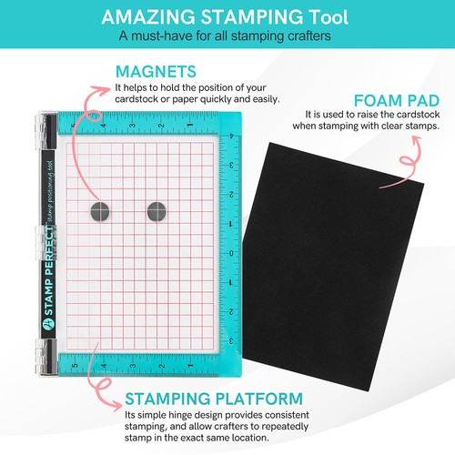 Stamp Positioning Tool Stamping Platform For DIY Scrapbooking Craft ...