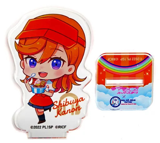 Love Live ! Superstar!! Kanon Shibuya Acrylic Stand Panel Roll Ice ...