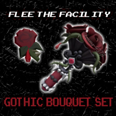 Flee The Facility Legendary Gothic Bouquet Set | FTF Legendary | eBay UK