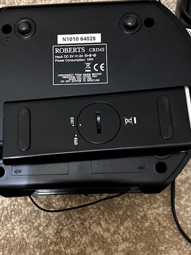 Roberts iDream CRD-42 DAB/FM Radio iPod Station Alarm Clock With Remote ...