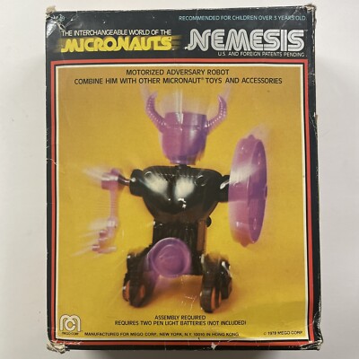 Mego Micronauts Nemesis EMPTY BOX ONLY Vintage 1978 Action Figure Box ...