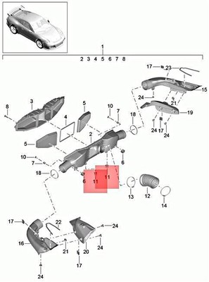Genuine PORSCHE Bush 99970326740 | eBay