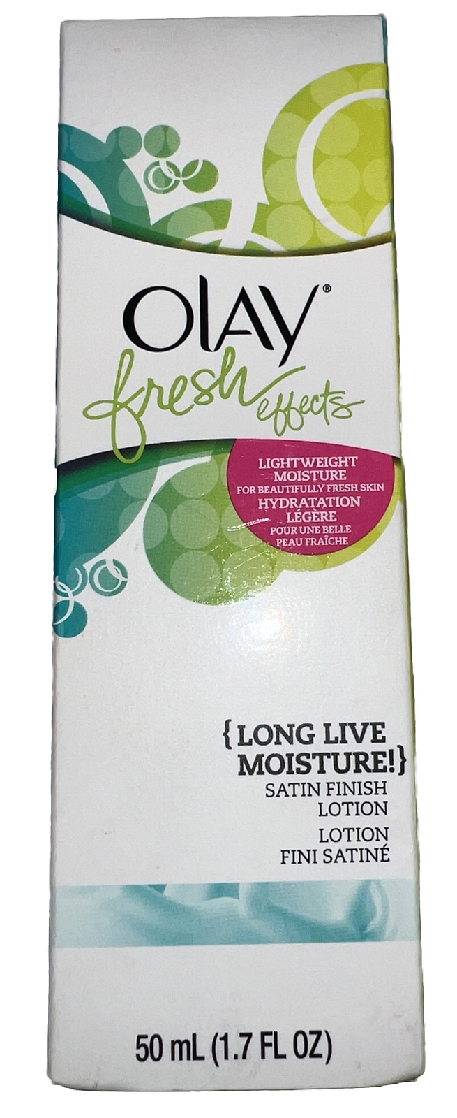 New Olay fresh effect long live moisture satin finish lotion (1.7 oz 50 ...
