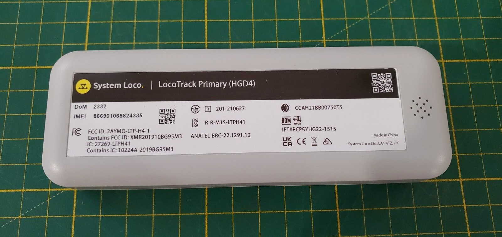 System Loco LocoTrack Primary HGD4 Versand-Tracker _0.26_6 | eBay.de