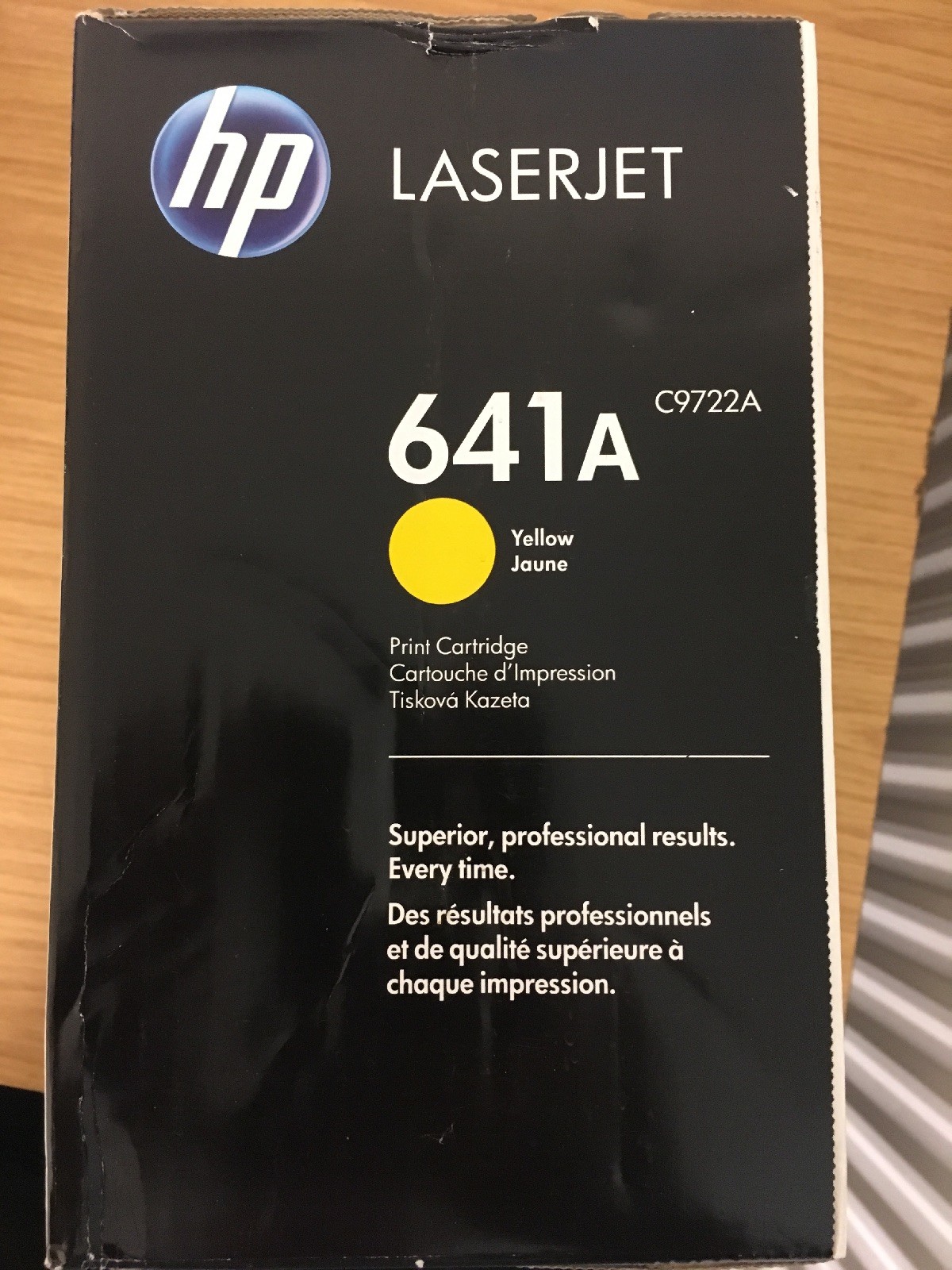 Genuine Original HP Colour Laserjet 4600 4650 Yellow Toner Cartridge ...