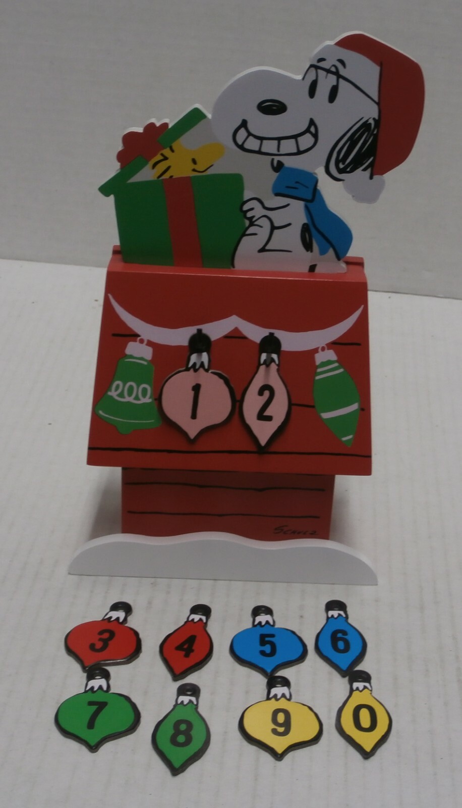 Snoopy Yard Christmas Countdown