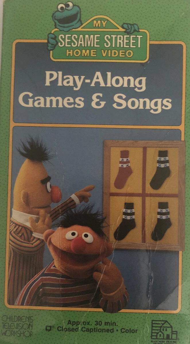 Sesame Street Play Along Games And Songs Vhs