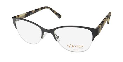 DEREON DOV323 CAT EYE EYEGLASS FRAME/GLASSES HALF-RIM AMERICAN FASHION ...
