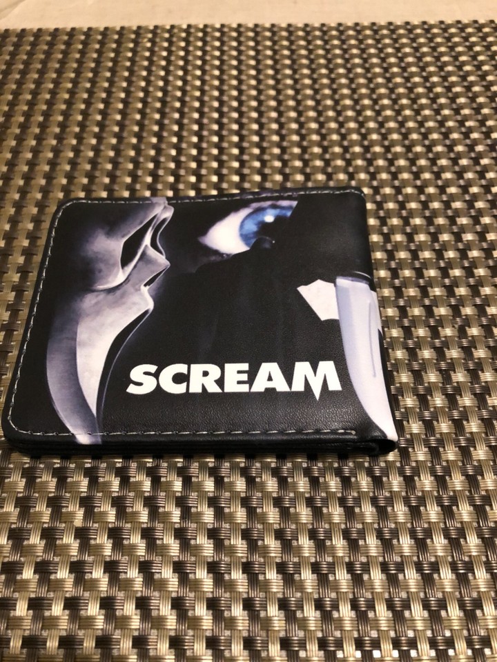 scream scary movie pu bifold unisex wallet FREE SHIPPING | eBay