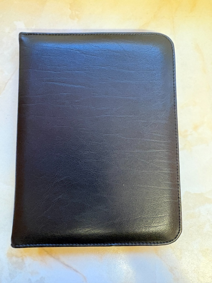 Pepys writing case, black simulated leather. New in box. | eBay UK