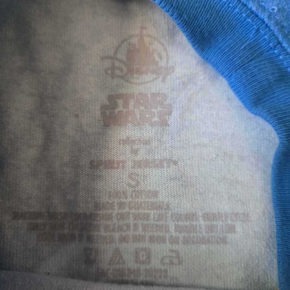 Star Wars Endor Spirit Jersey Sz S Blue Long Sleeve Disney Shirt ...