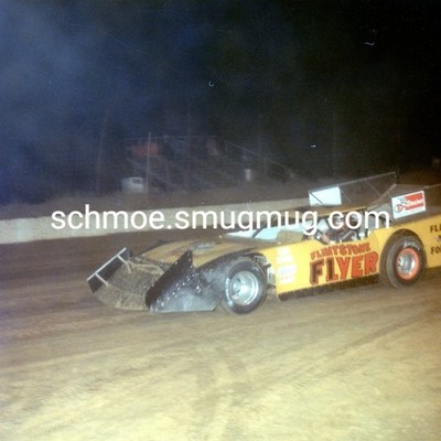 VTG ORIGINAL RACING PHOTO; 1983 MIKE DUVALL; EAST BAY; DIRT LATE MODELS ...