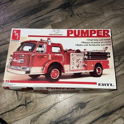 VTG AMT ERTL AMERICAN LAFRANCE FIRE PUMPER TRUCK 1/25 SCALE MODEL KIT ...