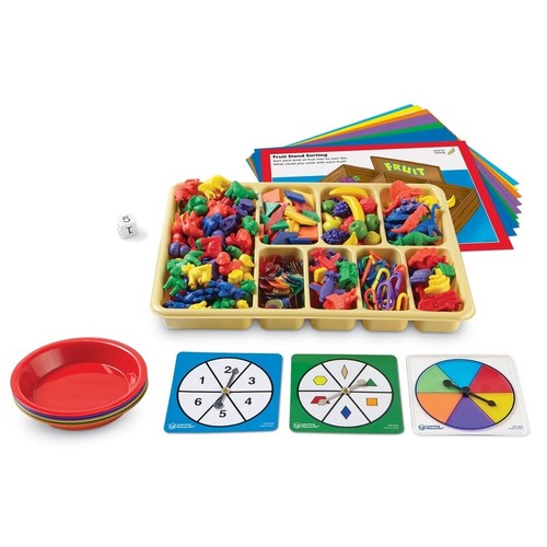 Super Sorting Set 620 Color Coded Objects Counting Bowls Counters ...