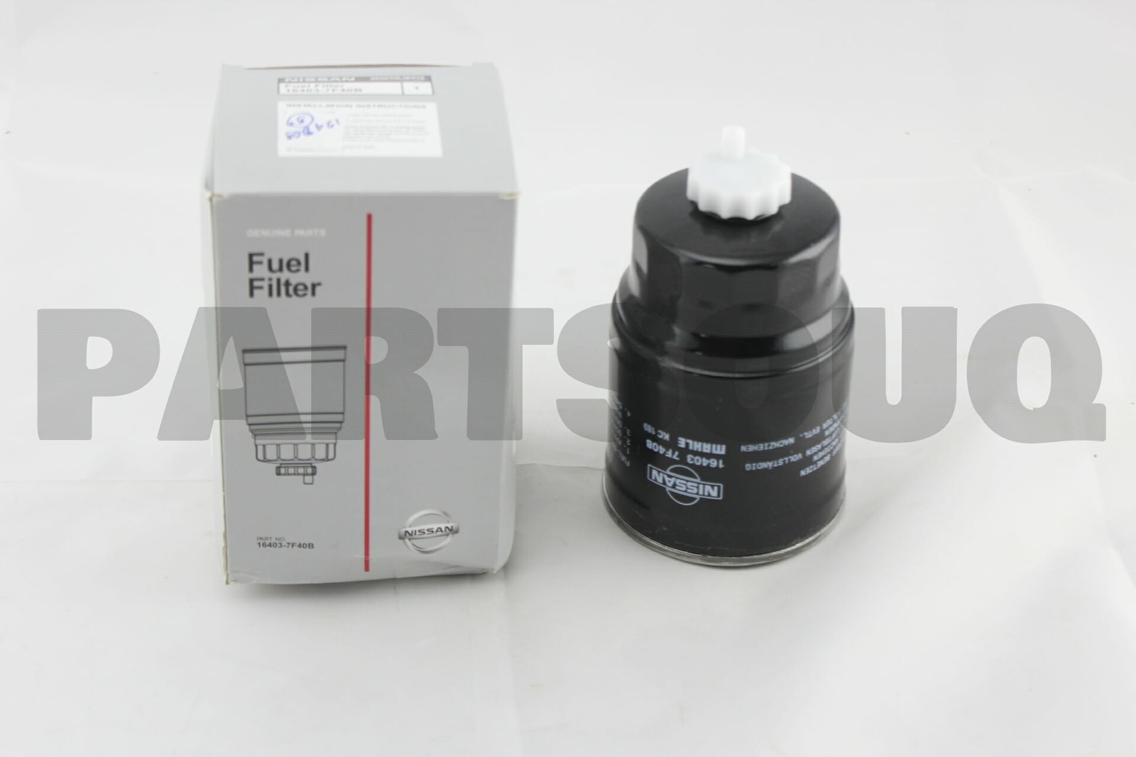 164037F40B Genuino Nissan FILTRO DE COMBUSTIBLE 16403-7F40B | eBay