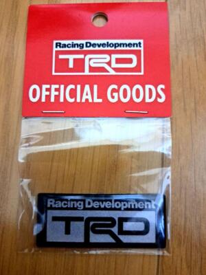 TRD Official Merchandise TOYOTA RACING DEVELOPMENT Carbon sticker small ...