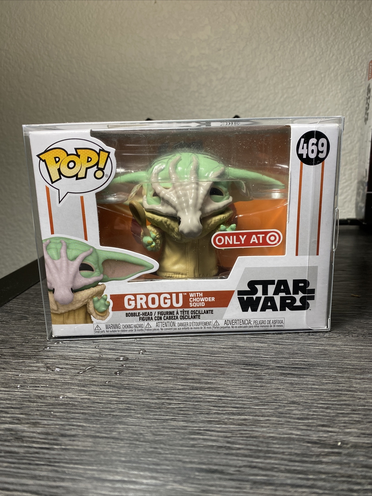 Grogu with chowder squid Funko Pop | eBay