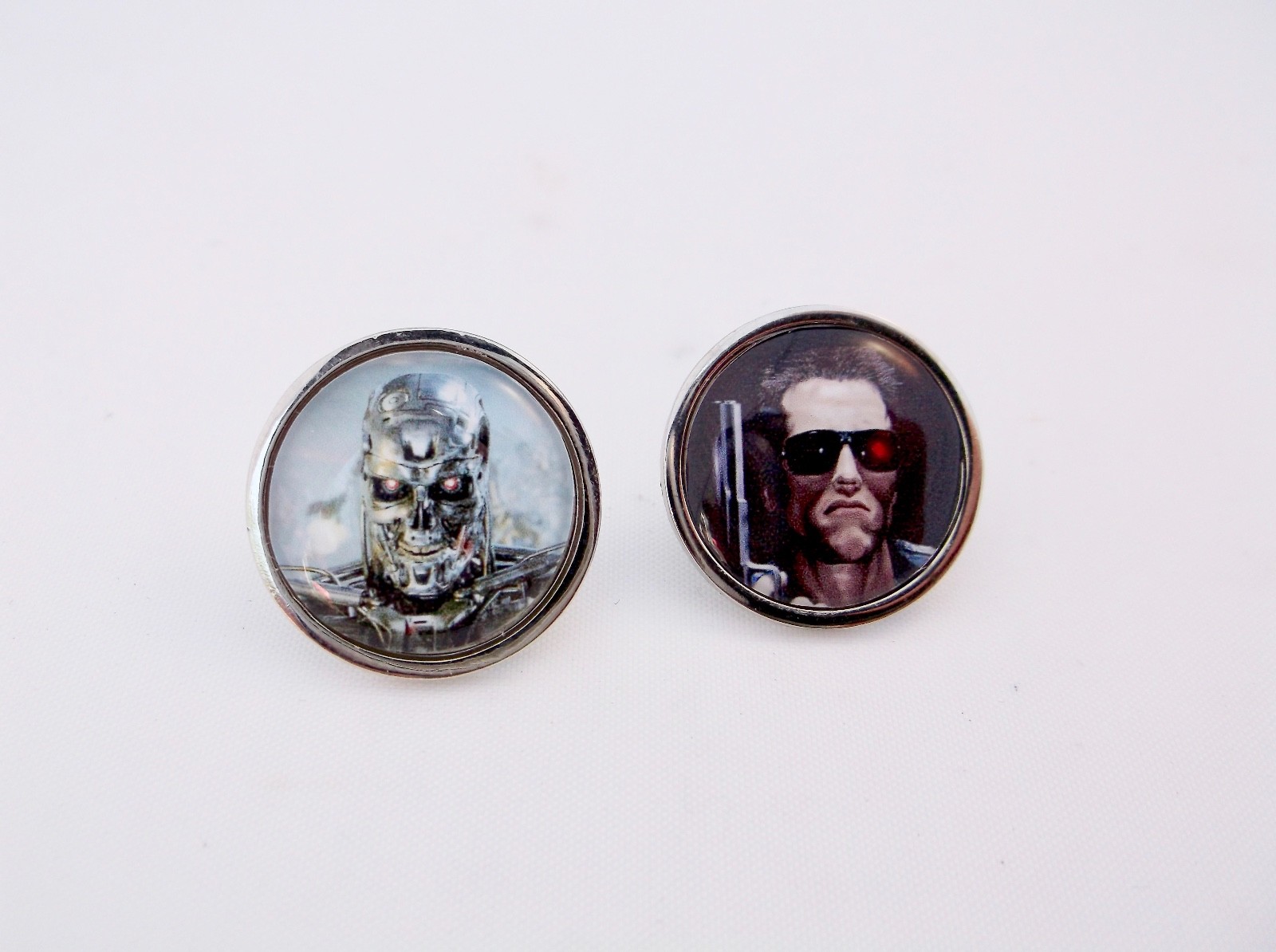 TERMINATOR CYBERDYNE T-800 MODEL 101 SKYNET LAPEL PIN BADGE TIE TACK ...