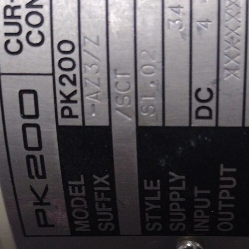 YOKOGAWA PK200 CUR-TO-PNEU CONVERTER PK200-AZ3/Z /SCT STYLE: S1.02 ...