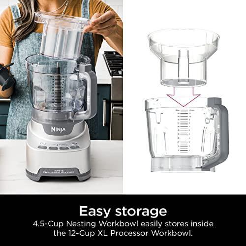 Ninja Professional XL Food Processor 4.5-Cup Nesting Work Bowl ...