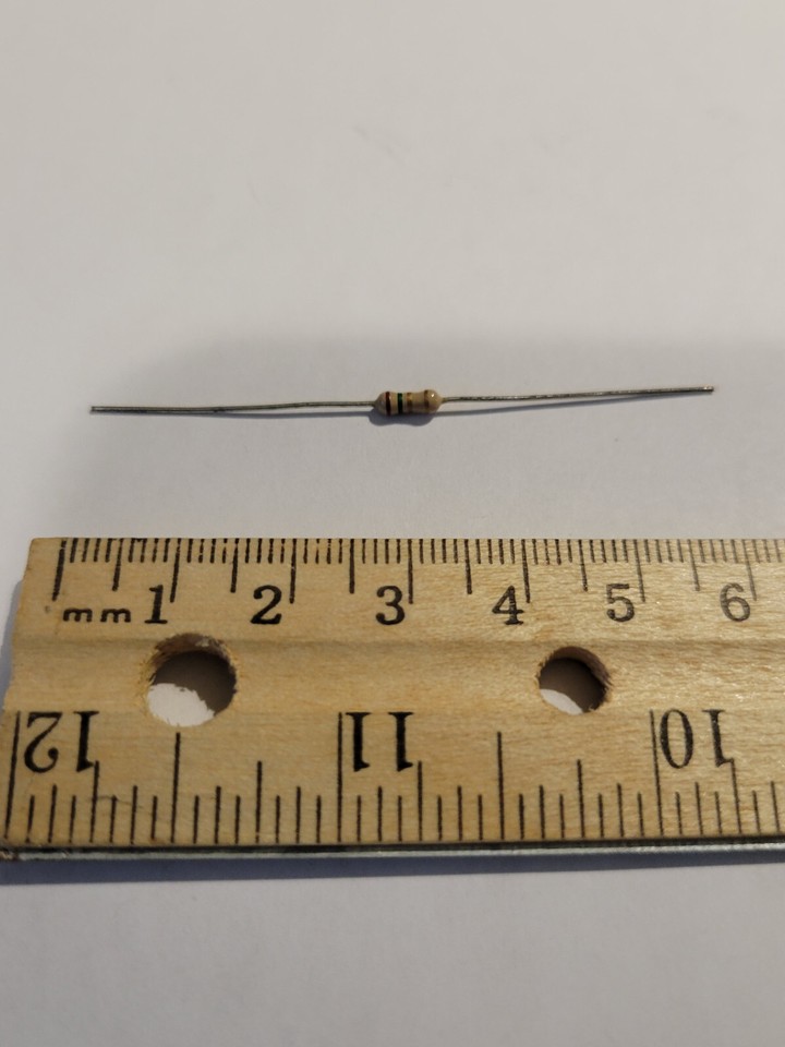 1.5 Ohm Resistors, 1/4 W, 5% (Pack of 25) Bands are Brown-Green-Gold ...