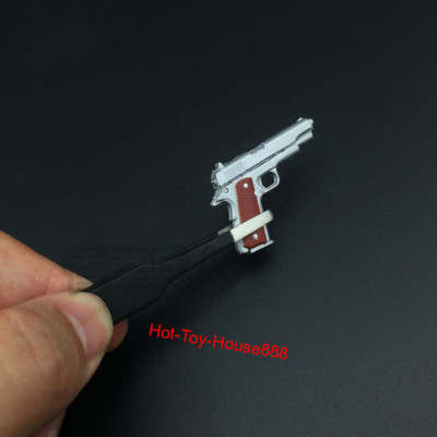 1/6 Scale Pistol Gun Model for 12'' Action Figure Scene Props ...